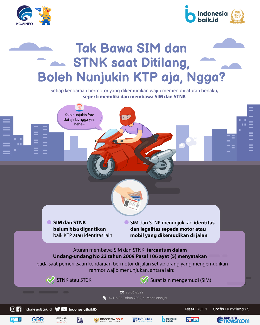Bisakah KTP Gantikan SIM dan STNK Saat Ditilang - Edisi